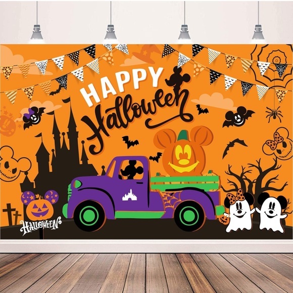 Wall Decor | Spooktacular Mouse Halloween Backdrop Perfect For Your ...